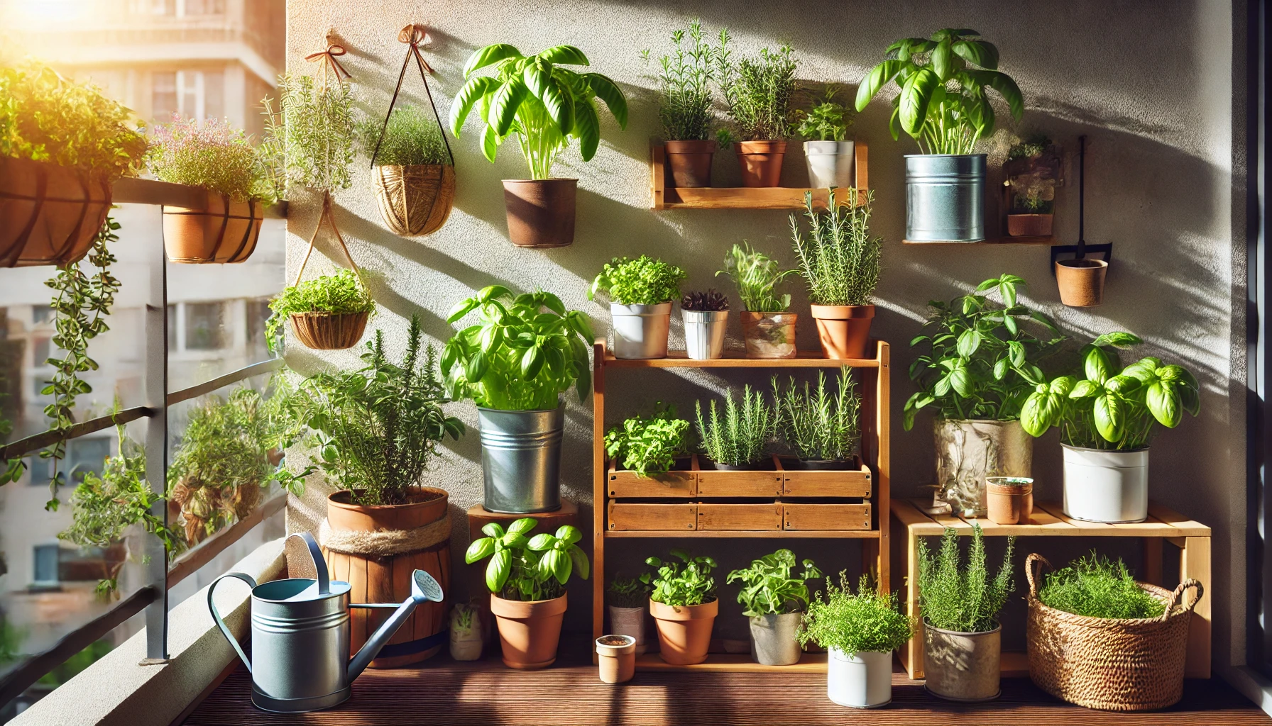 Step-by-Step Guide to Growing a Balcony Herb Garden - The World View Point